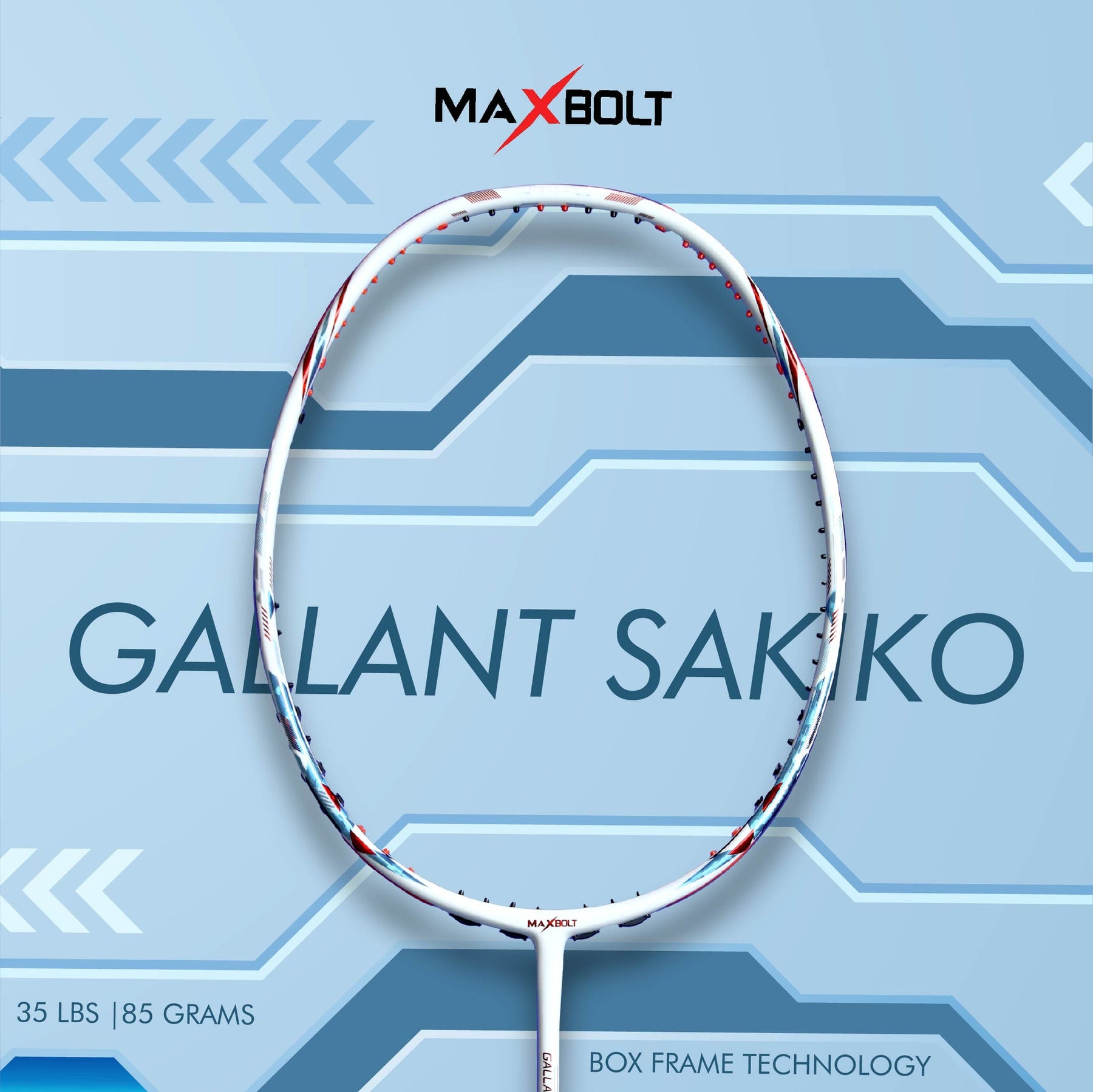 Maxbolt Gallant Sakiko Badminton Racket - TriplePointSports