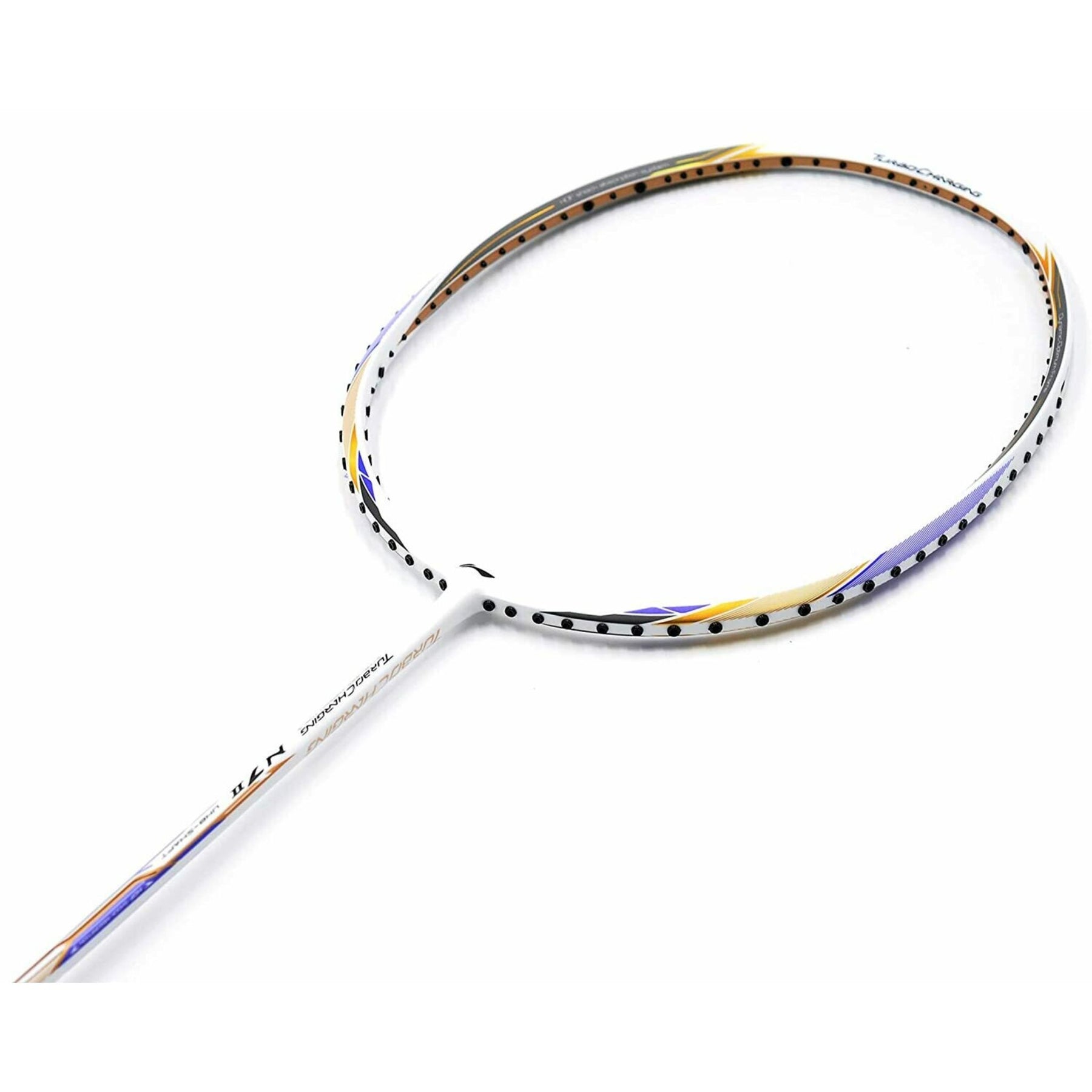 LI-NING TurboCharging N7 II White Badminton Racket - TriplePointSports