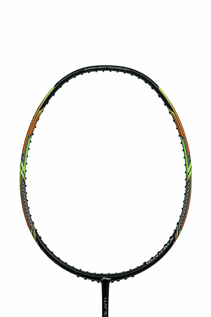 LI-NING Windstorm 76 Black Badminton Racket - TriplePointSports