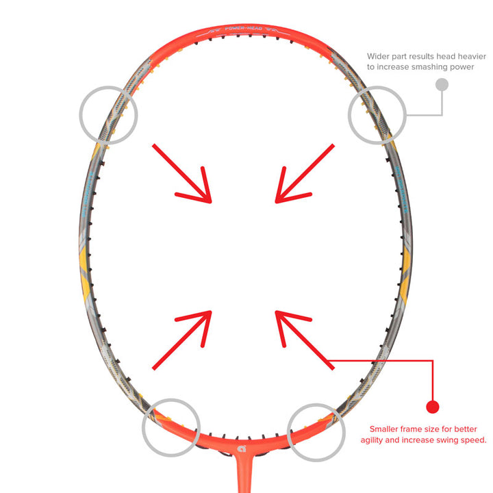 APACS Z Vanguard II Badminton Racket - TriplePointSports